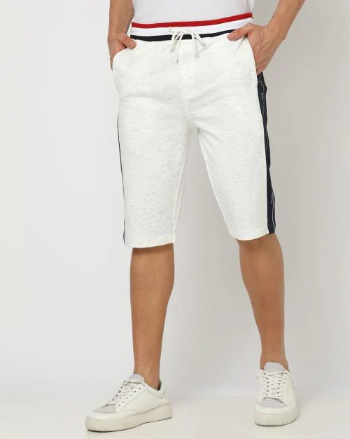 Buy Bermuda Shorts with Contrast Side Panels Online at Best Prices in ...