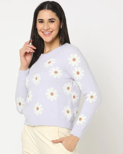 Buy Floral Pattern Pullover Online at Best Prices in India - JioMart.