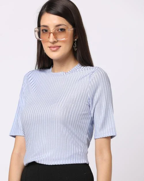 Buy Self-Design Crew-Neck T-Shirt Online at Best Prices in India - JioMart.