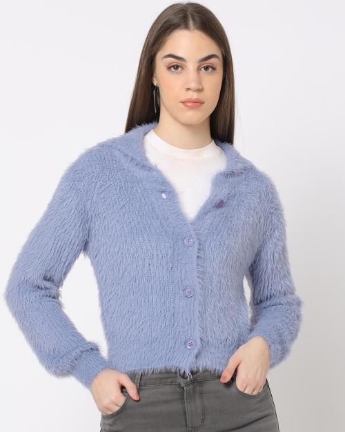 Buy Knitted Button-Down Cardigan Online at Best Prices in India - JioMart.