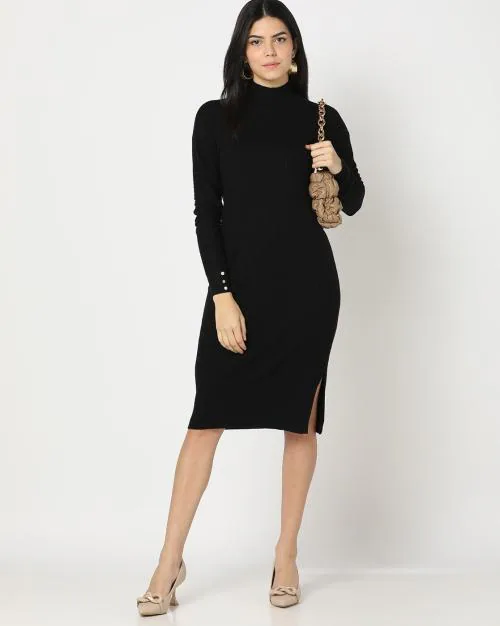 Buy Ribbed Bodycon Dress Online at Best Prices in India - JioMart.