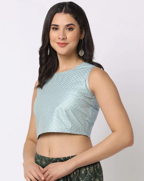 Buy Sequin Embellished Crop Top Online at Best Prices in India - JioMart.