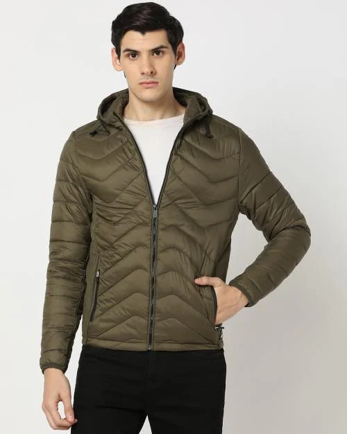 Buy Men Regular Fit Puffer Jacket Online at Best Prices in India - JioMart.