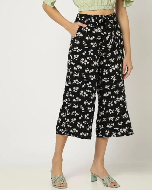Buy Floral Print Culottes Online at Best Prices in India - JioMart.