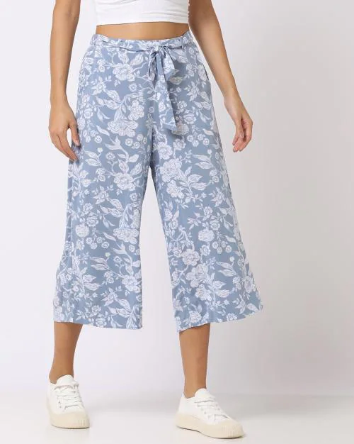 Buy Floral Print Culottes Online at Best Prices in India - JioMart.