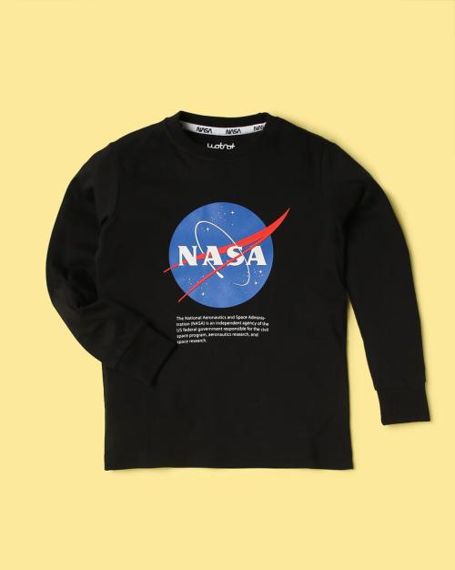 Buy NASA Print Crew-Neck T-Shirt Online at Best Prices in India - JioMart.