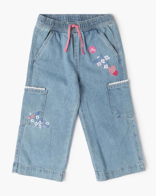 Buy Girls Embroidered Jeans Online at Best Prices in India - JioMart.