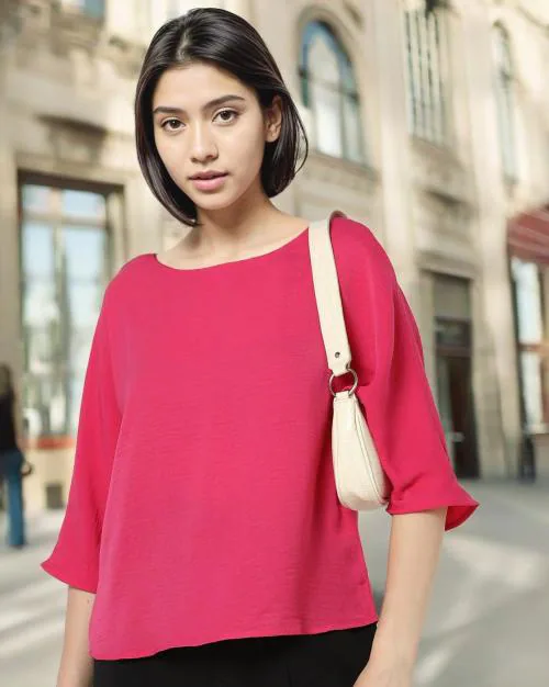 Buy Women Relaxed Fit Top Online at Best Prices in India - JioMart.