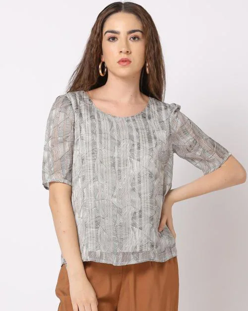Buy Printed Regular Fit Top Online at Best Prices in India - JioMart.