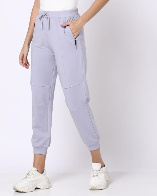 Buy Women Panelled Relaxed Fit Joggers Online at Best Prices in India ...