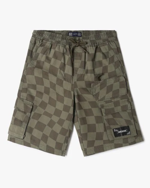 Buy Boys Checked Cargo Shorts Online at Best Prices in India - JioMart.