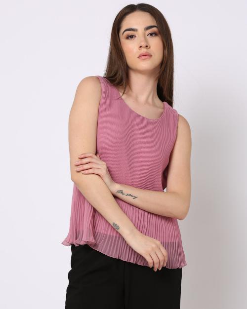 Buy Women Slim Fit Top Online at Best Prices in India - JioMart.