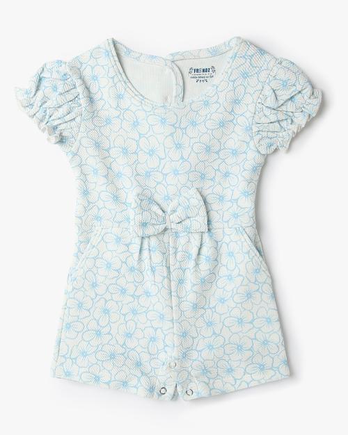 Buy Girls Floral Print Playsuit Online at Best Prices in India - JioMart.