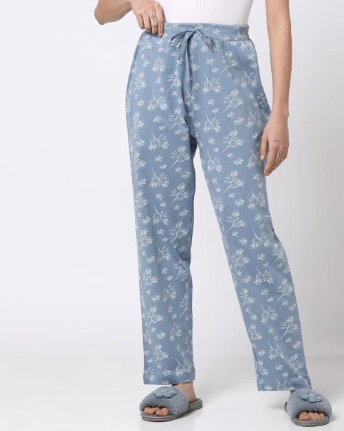 Buy Women Floral Print Regular Fit Pyjama Online at Best Prices in ...