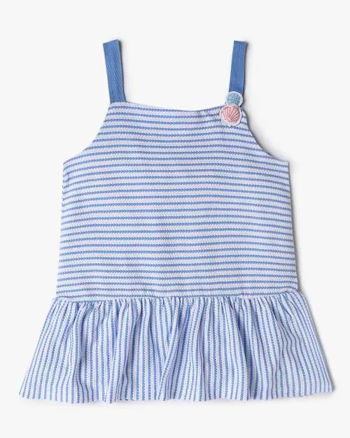 Buy Girls Striped Top Online at Best Prices in India - JioMart.
