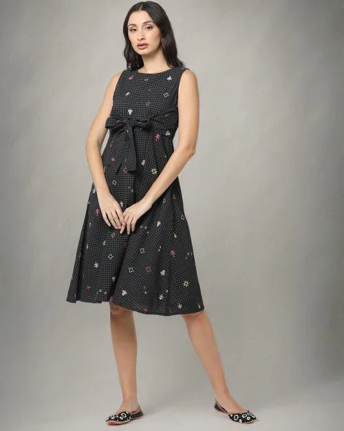 Buy Women Printed A-Line Dress Online at Best Prices in India - JioMart.