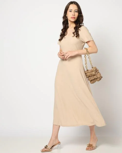 Buy Women Crinkled A-Line Dress Online at Best Prices in India - JioMart.