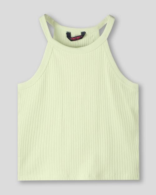 Buy Girls Ribbed Regular Fit Round-Neck Singlet Online at Best Prices in India - JioMart.