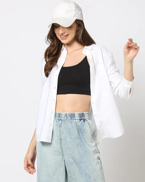 Buy Women Fitted Crop Top Online at Best Prices in India - JioMart.