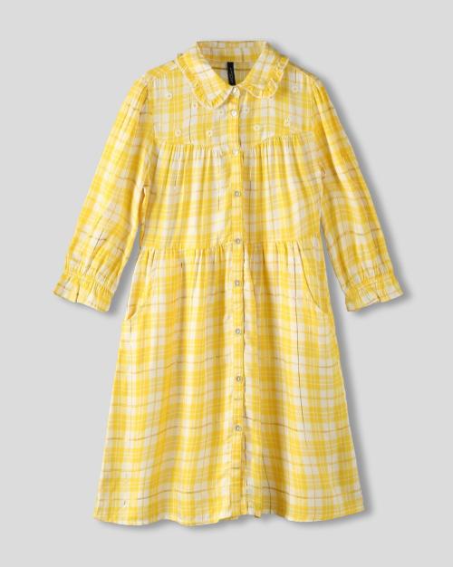 Buy Girls Checked Shirt Dress Online at Best Prices in India - JioMart.