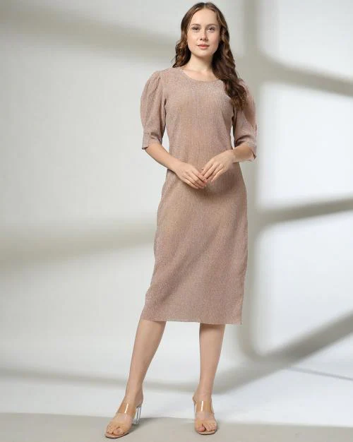 Buy Women Metallic A-Line Dress Online at Best Prices in India - JioMart.