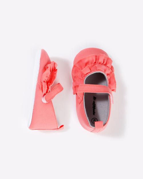 Buy Ruffled Shoes with Velcro fastening Online at Best Prices in India ...