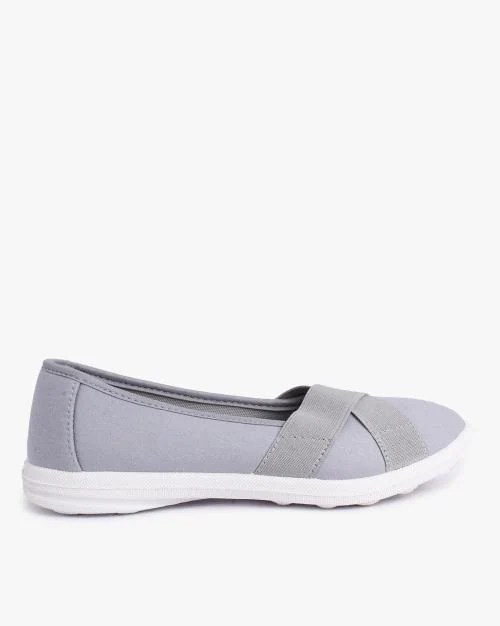 Buy Women Panelled Slip-On Plimsolls Online at Best Prices in India ...