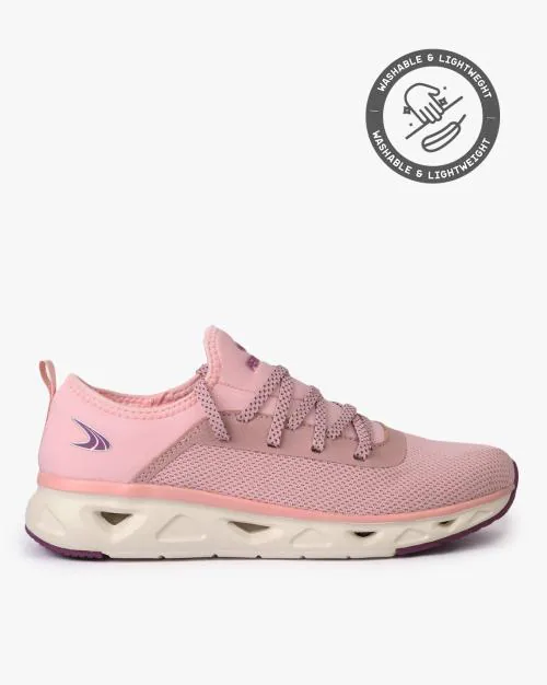 Buy Women Panelled Lace-Up Sport Shoes Online at Best Prices in India ...