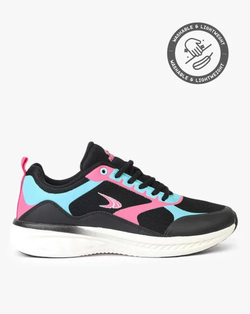 Buy Colourblock Low-Top Lace-Up Sport Shoes Online at Best Prices in ...