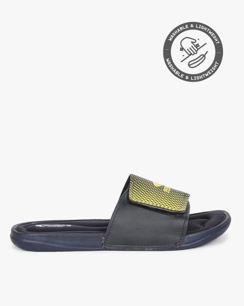 Buy Men Printed Round-Toe Slides Online at Best Prices in India - JioMart.