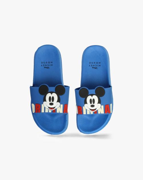 Buy Slides with Mickey-Mouse Applique Online at Best Prices in India ...