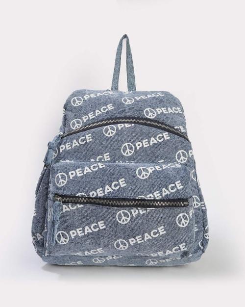 Buy Typographic Print Backpack Online at Best Prices in India - JioMart.