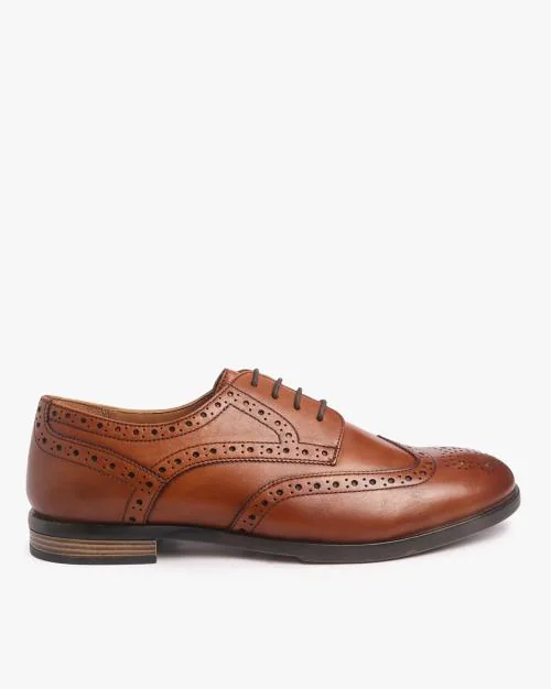Buy Low-Top Lace-Up Brogues Online at Best Prices in India - JioMart.