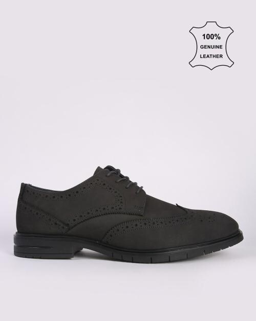 Buy Round-Toe Lace-Up Brogues Online at Best Prices in India - JioMart.