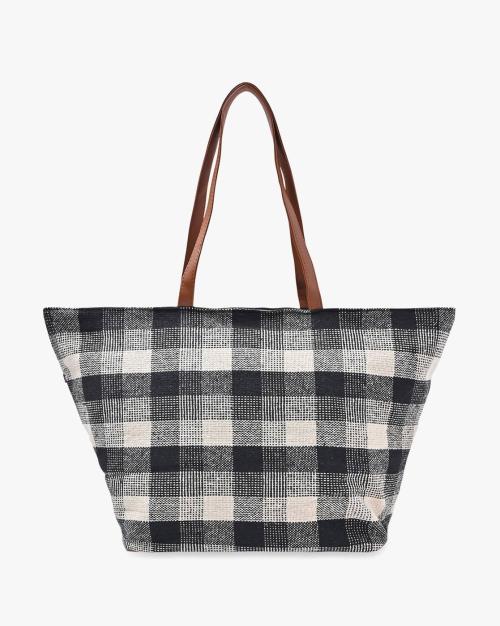 Buy Checked Tote Bag Online at Best Prices in India - JioMart.