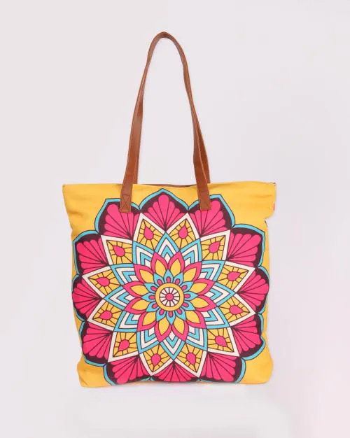 Buy Floral Print Tote Bag Online at Best Prices in India - JioMart.