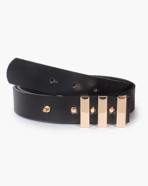 Buy Women Belt with Metallic Loops Online at Best Prices in India ...