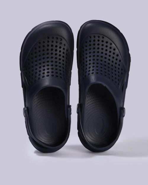 Buy Men Perforated Sling-Back Clogs Online at Best Prices in India ...