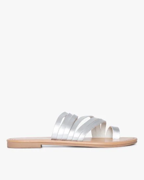 Buy Strappy Toe-Cap Flat Sandals Online at Best Prices in India - JioMart.
