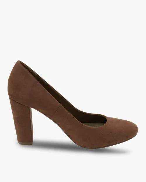 Buy Block-Heeled Pumps Online at Best Prices in India - JioMart.
