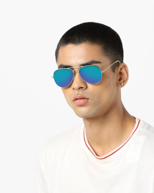Buy Full-Rim Aviators with Brow Bar Online at Best Prices in India ...