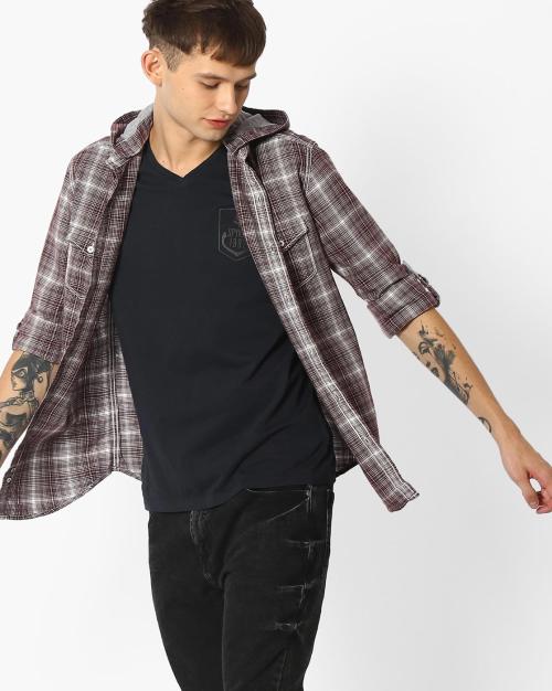 Buy Hooded Slim Shacket Online at Best Prices in India - JioMart.