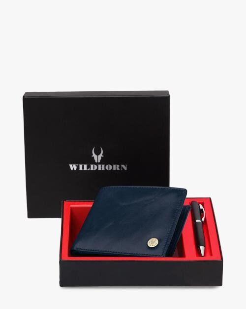 Buy Bi-Fold Wallet & Pen Gift Set Online at Best Prices in India - JioMart.