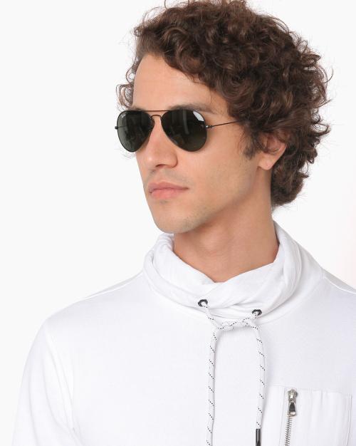 Buy 0RB3025I006555 Full-Rim Aviators Online at Best Prices in India ...