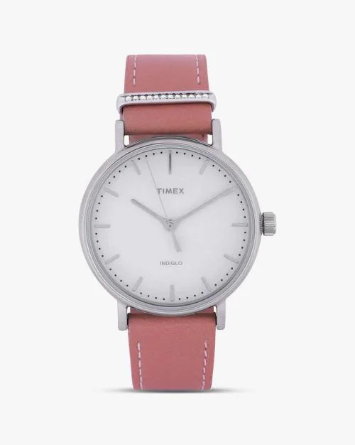 Buy TW2R70400 Analogue Watch with Leather Strap Online at Best Prices in India - JioMart.