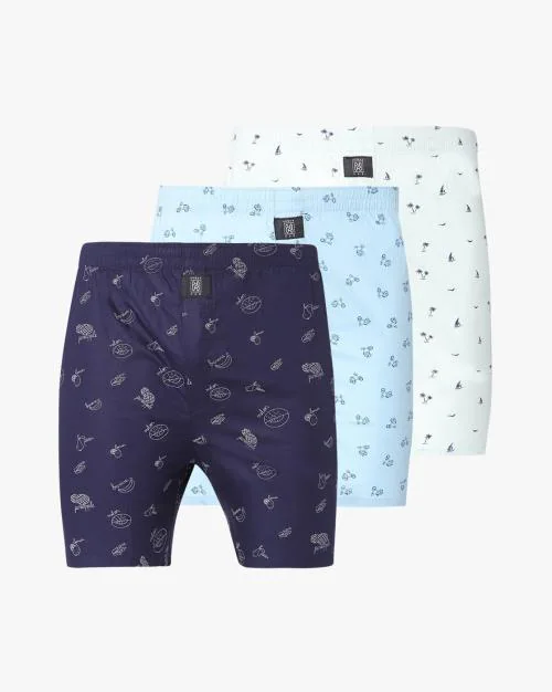 Buy Pack of 3 Printed Boxers Online at Best Prices in India - JioMart.