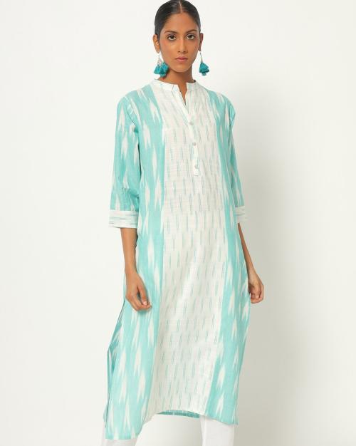 Buy Ikat Print Straight Kurta Online at Best Prices in India - JioMart.