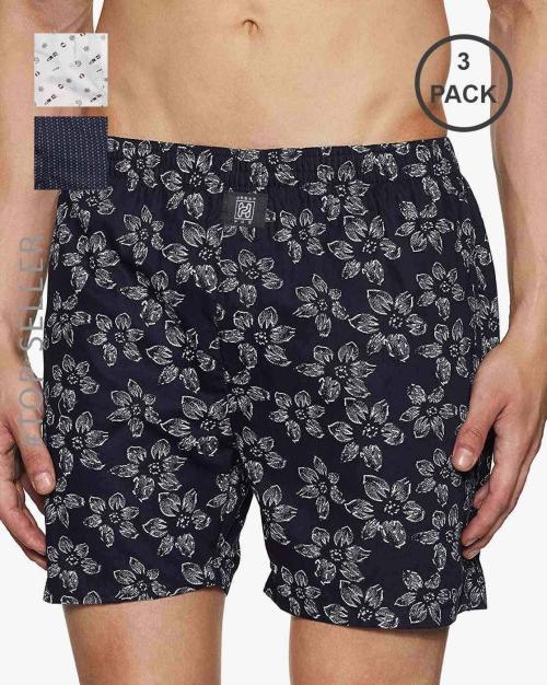 Buy Pack of 3 Printed Boxers Online at Best Prices in India - JioMart.