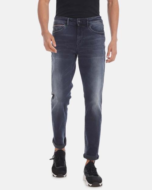 Buy Delta Slim Fit Washed Jeans Online at Best Prices in India - JioMart.
