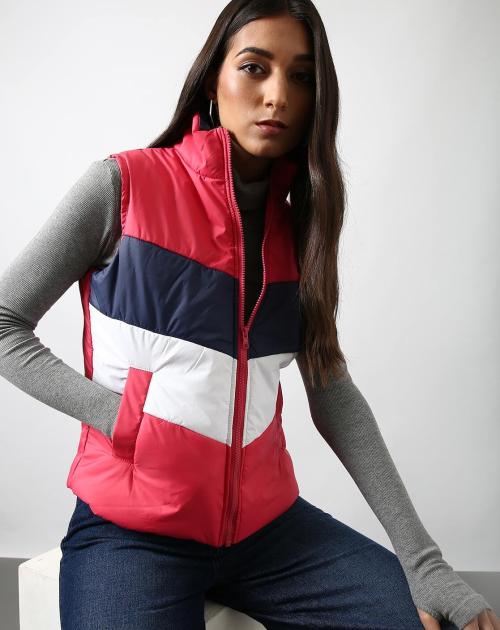 Buy Outr women jackets & coats pink xs Online at Best Prices in India ...